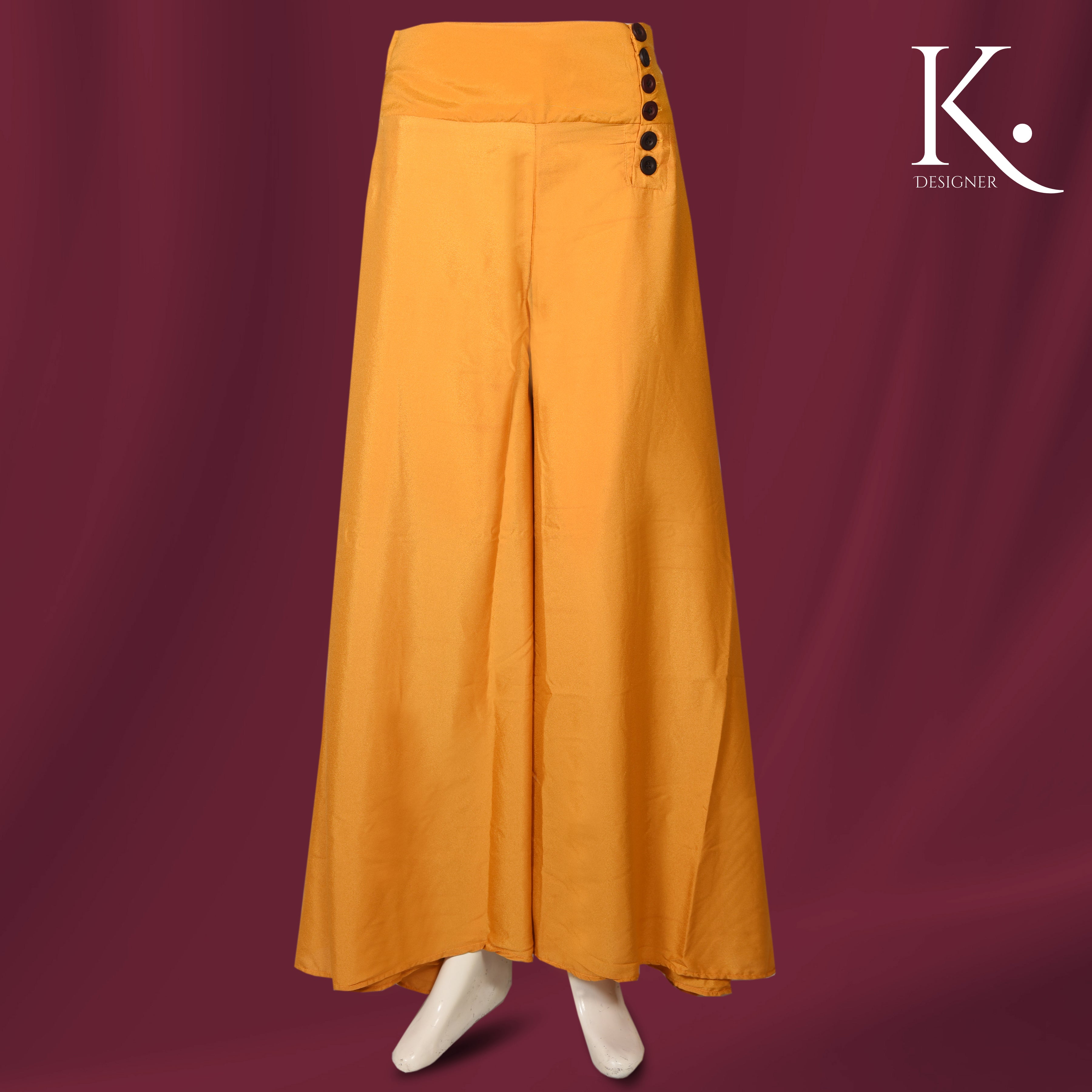 Bell Bottom Plazo – K.designerofficial